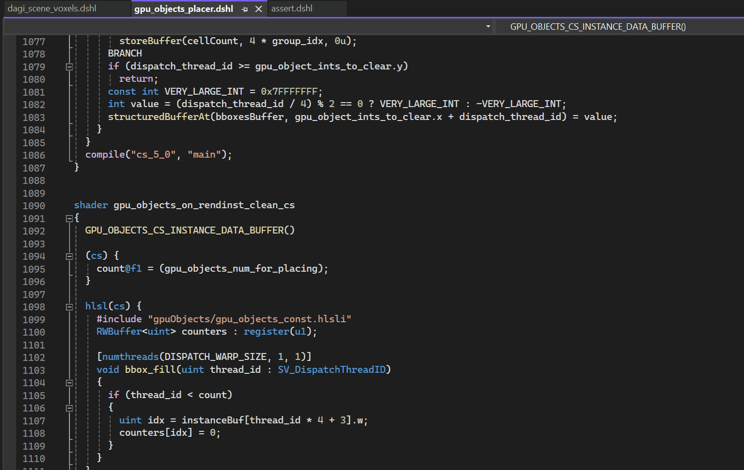 Dagor Shader Language Support - Visual Studio Marketplace